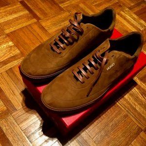 Hugo Boss | Shoes | Hugo Boss Suede Sneaker | Poshmark